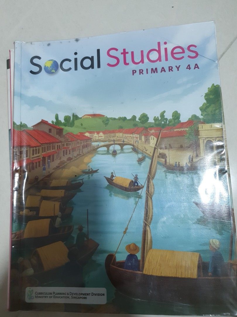 P4 Social Studies 4A and B textbook and Music book, Everything Else on Carousell