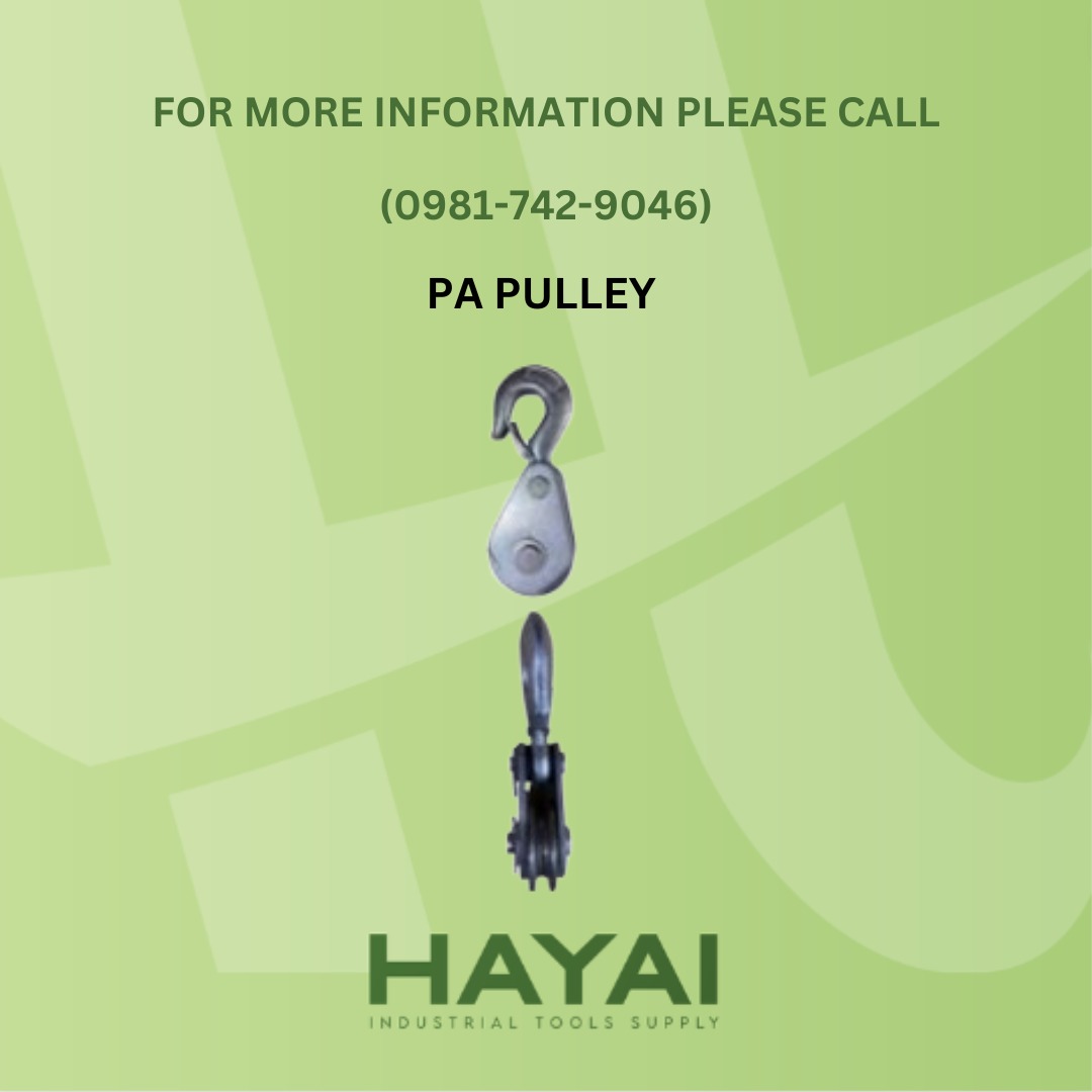 PA PULLEY, Commercial & Industrial, Construction Tools & Equipment on ...