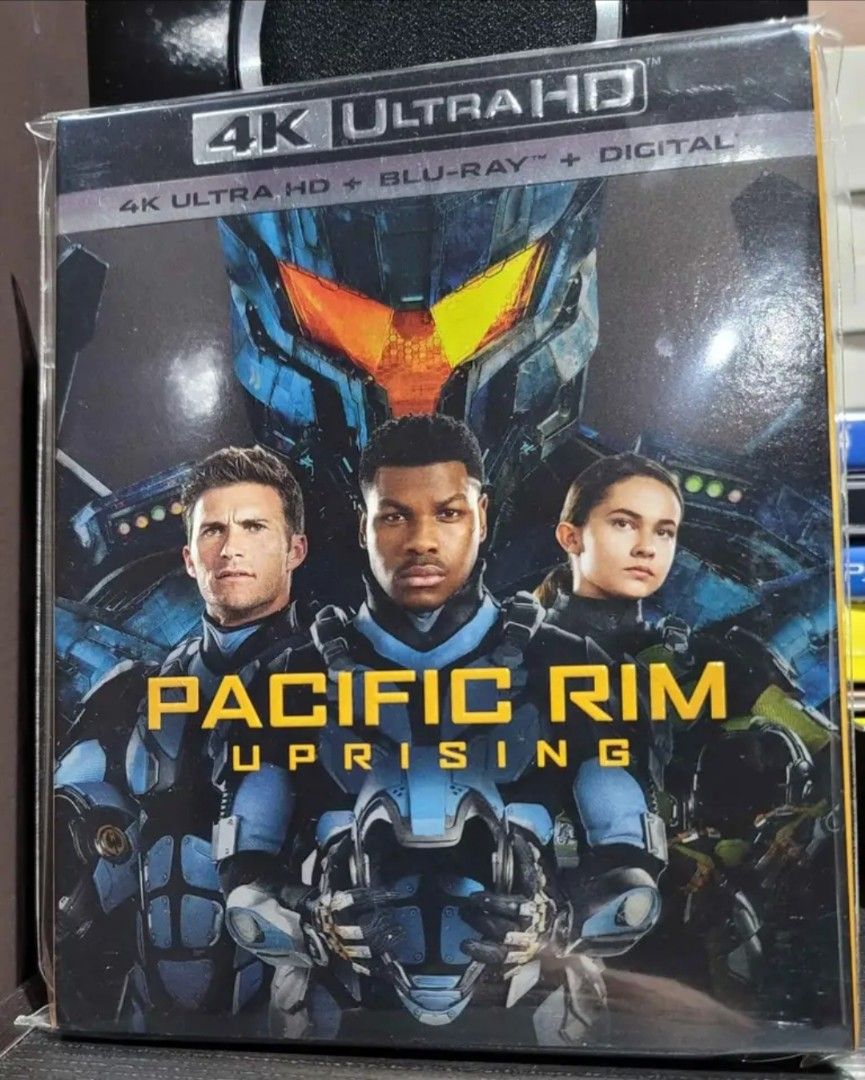 Pacific Rim Uprising 4k blu-ray, Hobbies & Toys, Music & Media, CDs ...