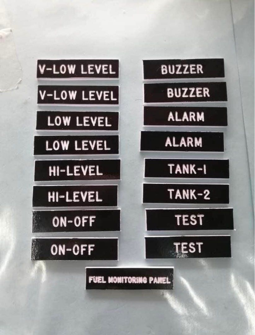 PANEL NAMEPLATE, Commercial & Industrial, Construction Tools ...