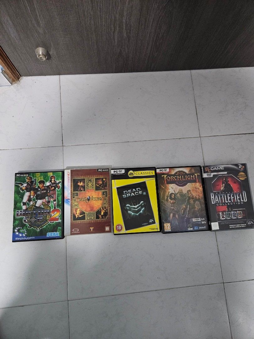 PC Computer GAMES Virtual Cop 2 Darkstone Deadspace 2 Torchlight ...