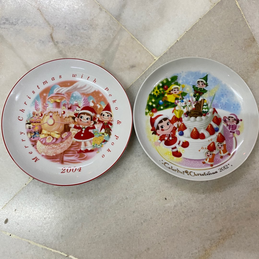 Peko Christmas Plate Collection, Furniture & Home Living, Kitchenware ...