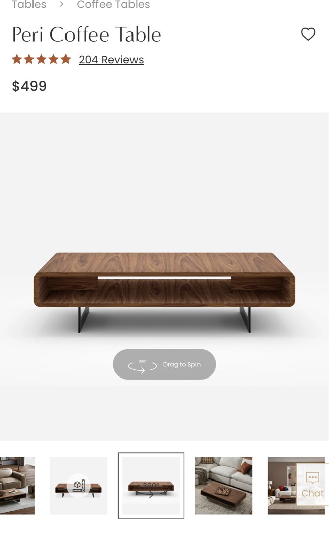 Peri Coffee Table from Castlery, Furniture & Home Living, Furniture ...