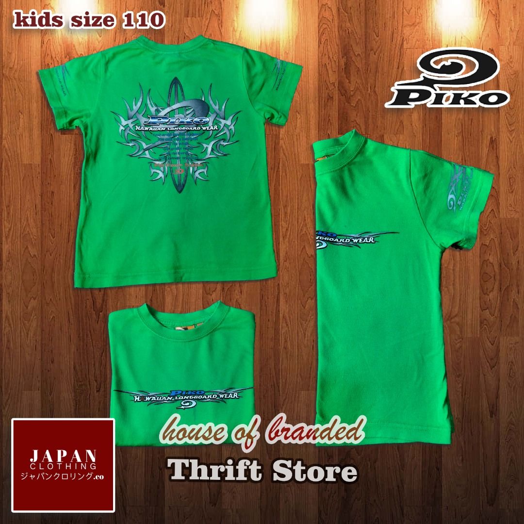 PIKO T-shirt for kids (JAPAN) authentic, Babies & Kids, Babies & Kids Fashion on Carousell