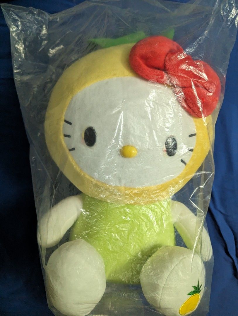Pineapple Hello Kitty Plush, Hobbies & Toys, Toys & Games on Carousell