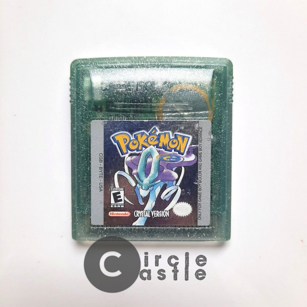 Pokemon Crystal for Gameboy Color GBC, Video Gaming, Video Games ...