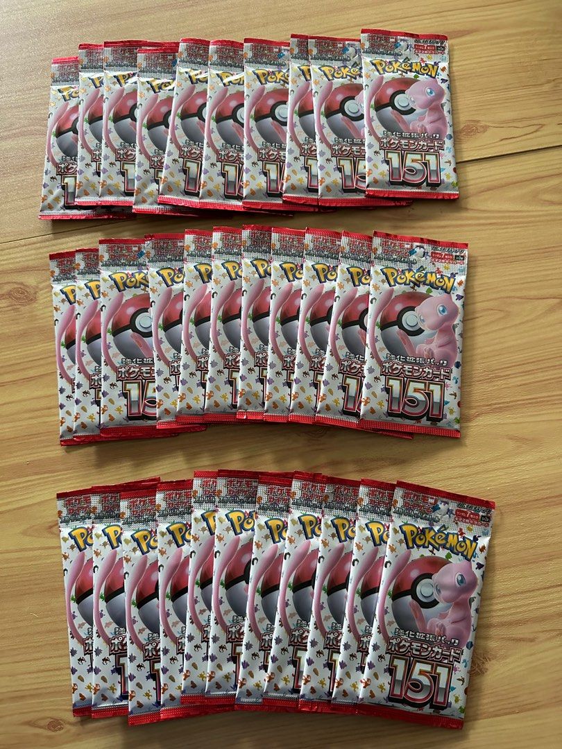 Pokemon JP 151 Loose Packs, Hobbies & Toys, Toys & Games on Carousell