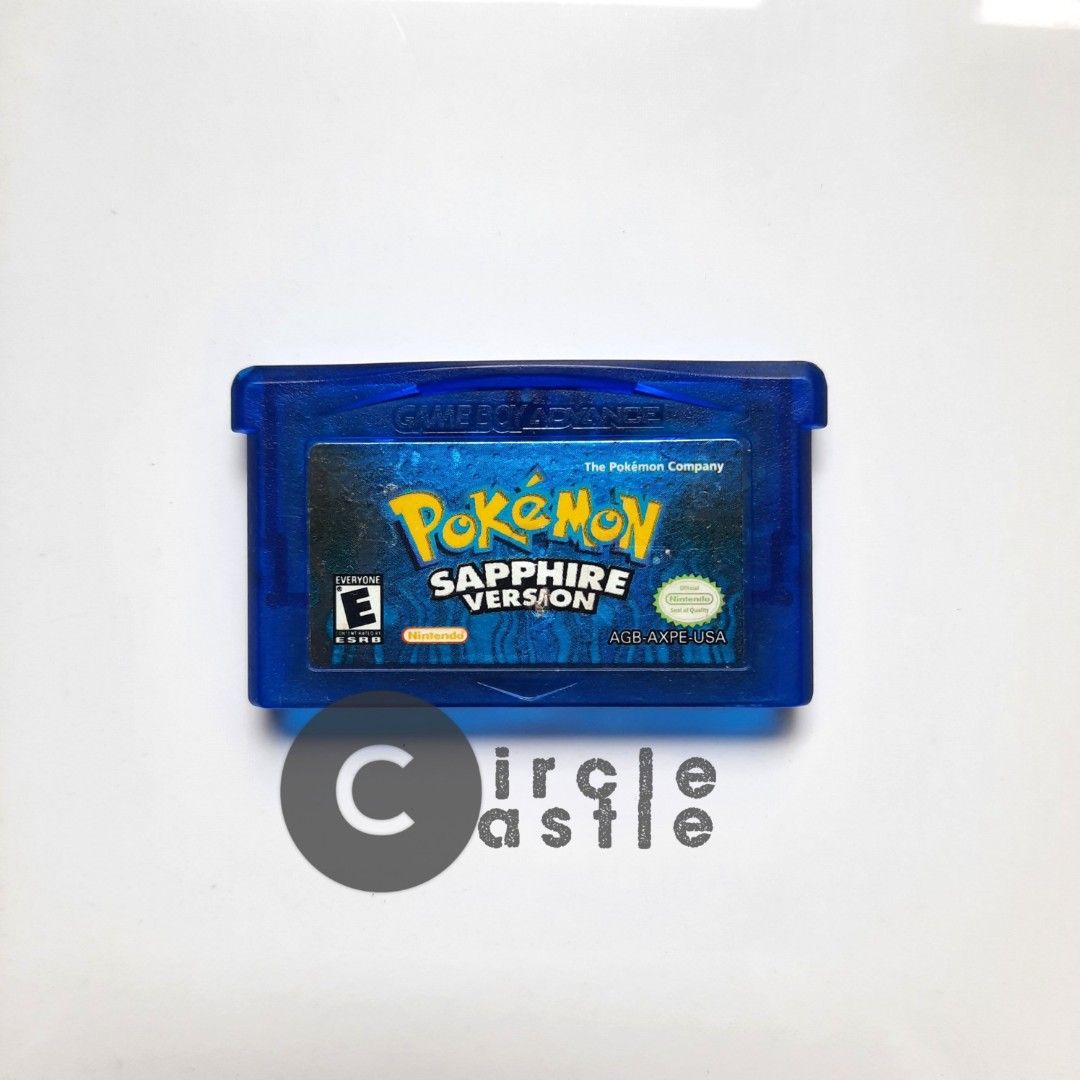 Pokemon Sapphire for Gameboy Advance GBA, Video Gaming, Video Games ...