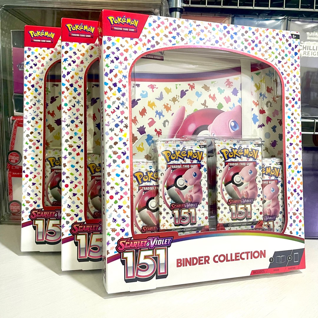 Pokemon TCG 151 Binder Collection, Hobbies & Toys, Toys & Games on ...
