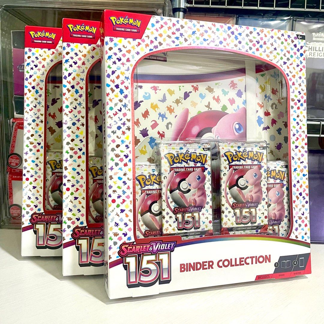 Pokemon TCG 151 Binder Collection, Hobbies & Toys, Toys & Games on ... Pokemon TCG 151 Binder Collection, Hobbies & Toys, Toys & Games on ...