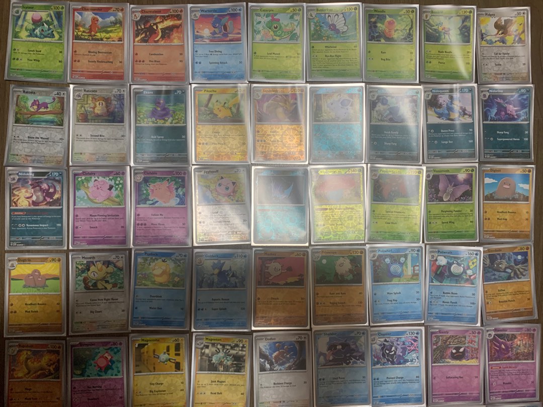 Pokémon 151 Ex, Reverse Holo, Hobbies & Toys, Toys & Games on Carousell