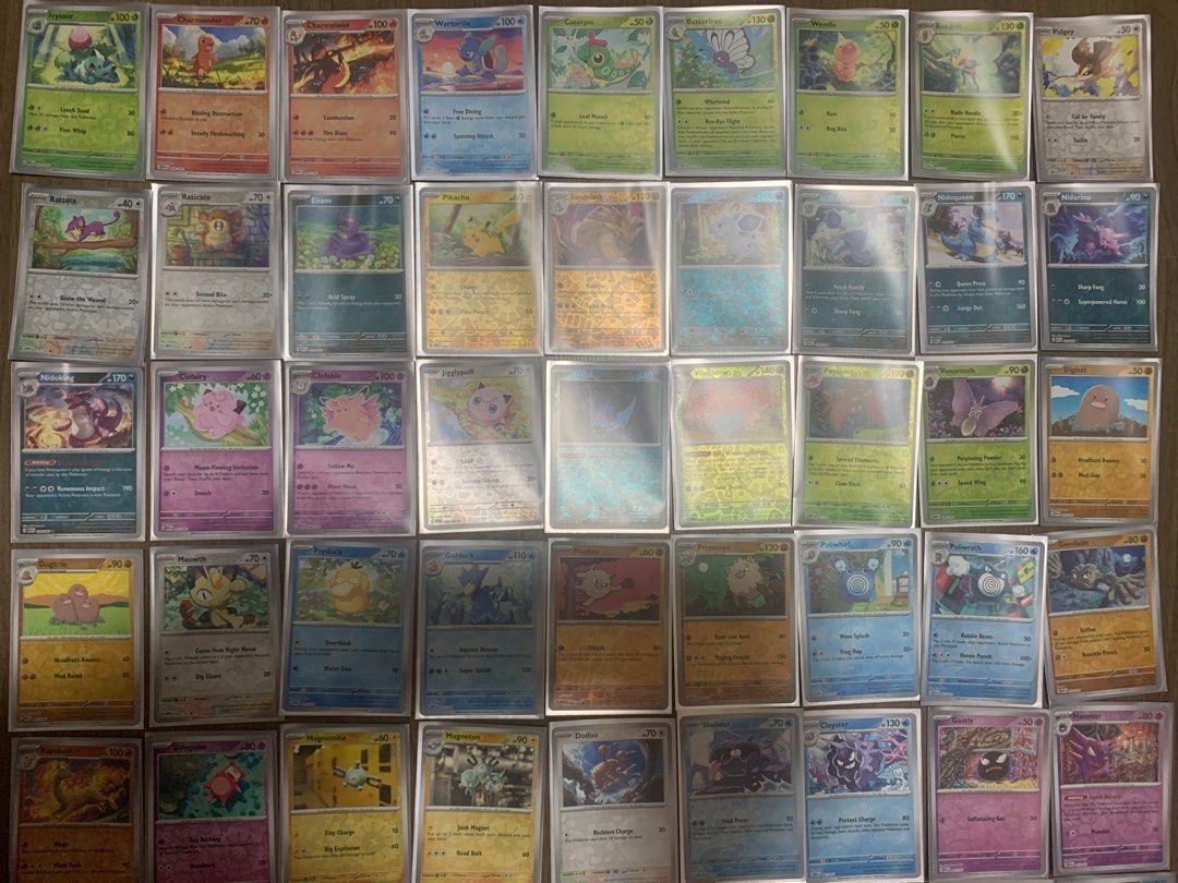 Pokémon 151 Ex, Reverse Holo, Hobbies & Toys, Toys & Games on Carousell