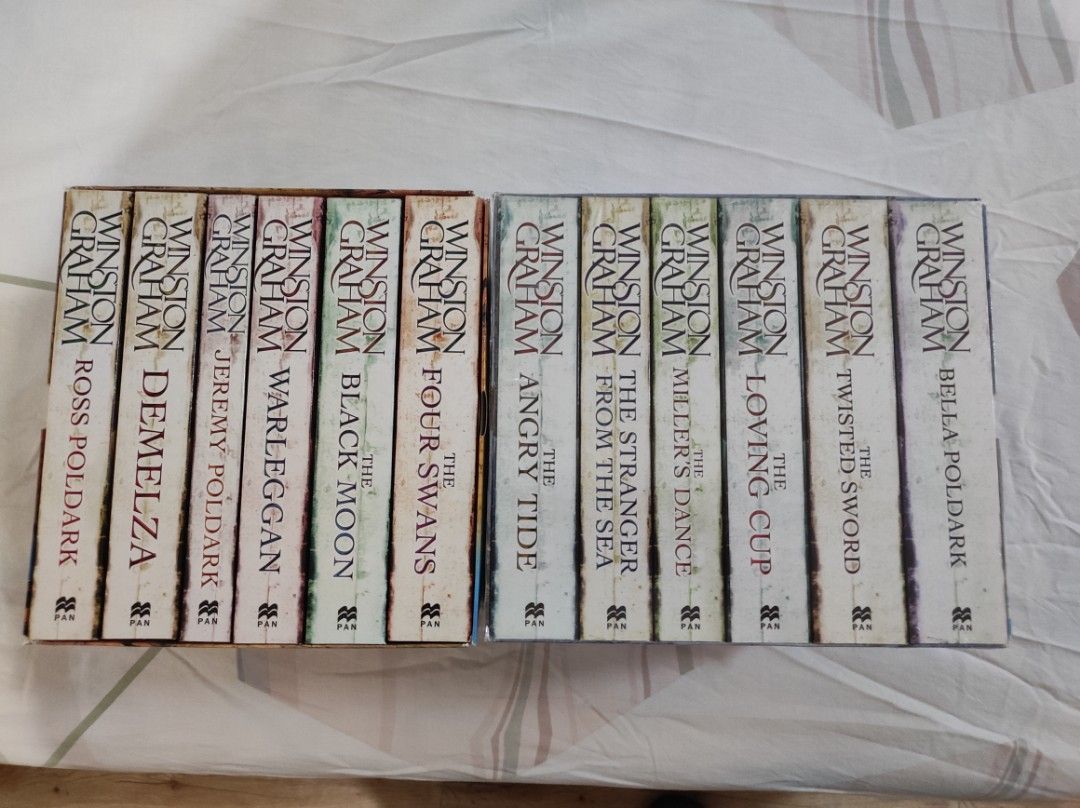 Poldark series - complete set, Hobbies & Toys, Books & Magazines ...