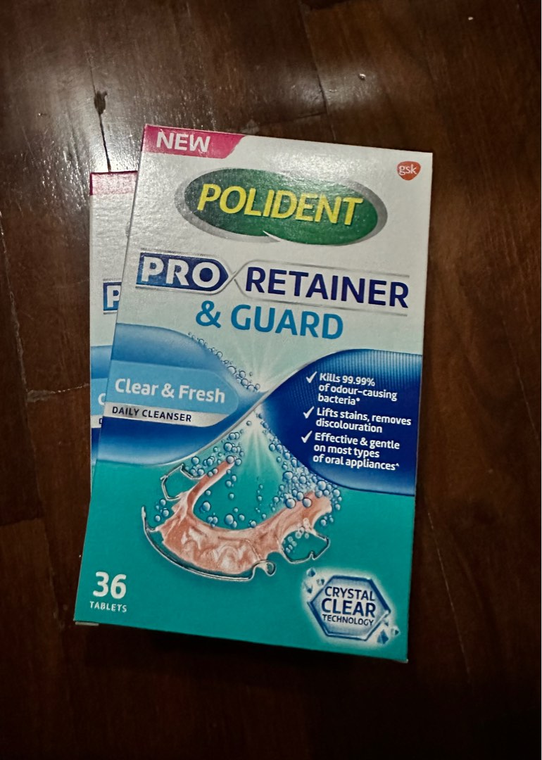 Polident Pro Retainer cleanser, Beauty & Personal Care, Oral Care on ...