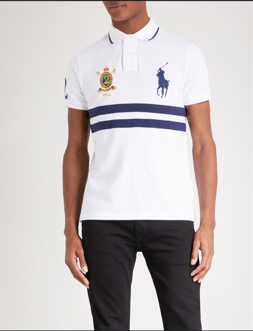 Polo Ralp Lauren Custom Slim Fit, Men's Fashion, Tops & Sets, Tshirts ...