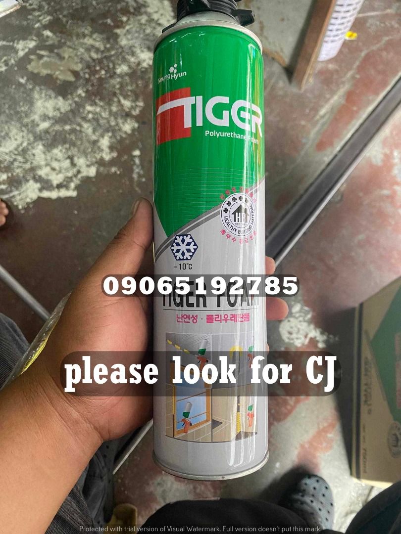 Polyurethane tiger foam, Commercial & Industrial, Construction Tools ...