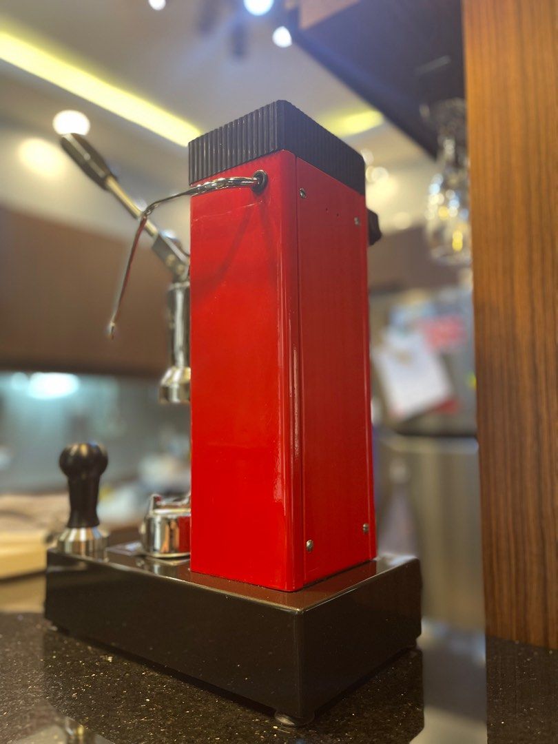 Ponte Vecchio Export Spring Lever , Espresso Machine , Ferrari Red, TV ...