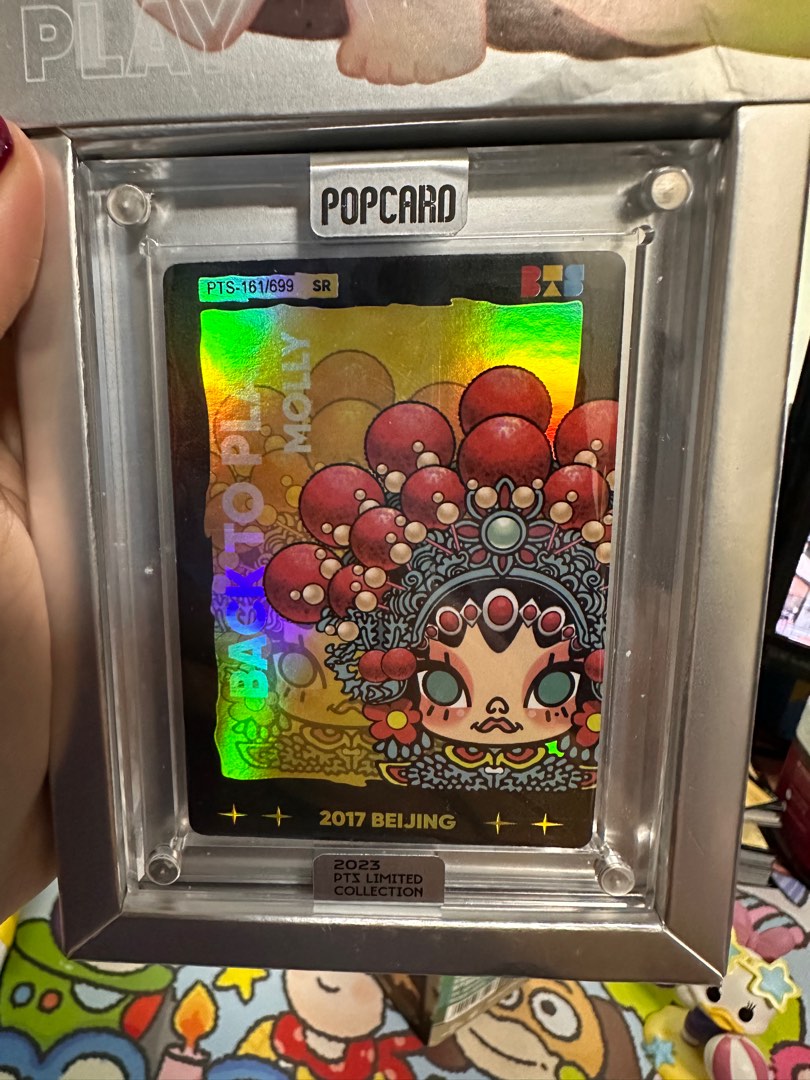 Popmart 2023 PTS Molly Popcard Exclusive 161/699, Hobbies & Toys, Toys ...