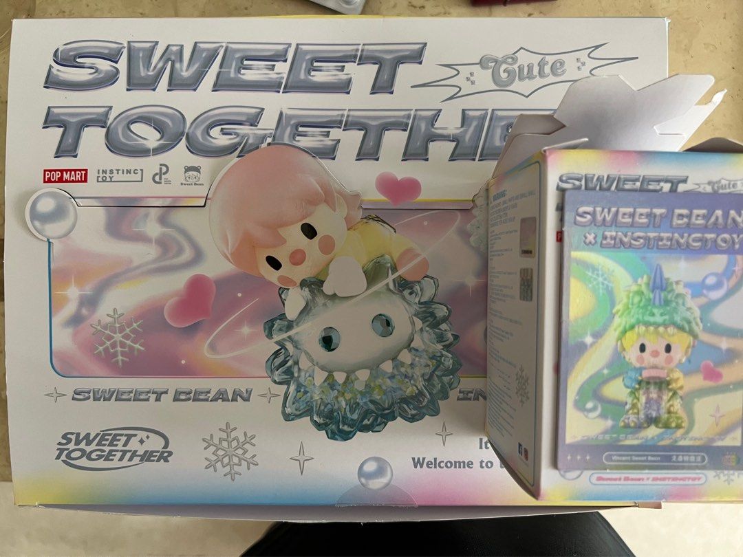 Popmart pop mart Sweet Bean x Instinctoy Sweet Together Secret Vincent ...