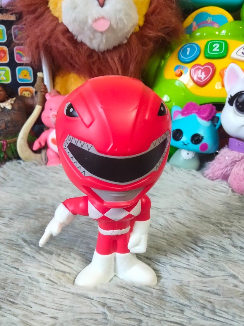 Power Rangers Red Ranger Figure Burger King Kids Meal Toy, Hobbies ...