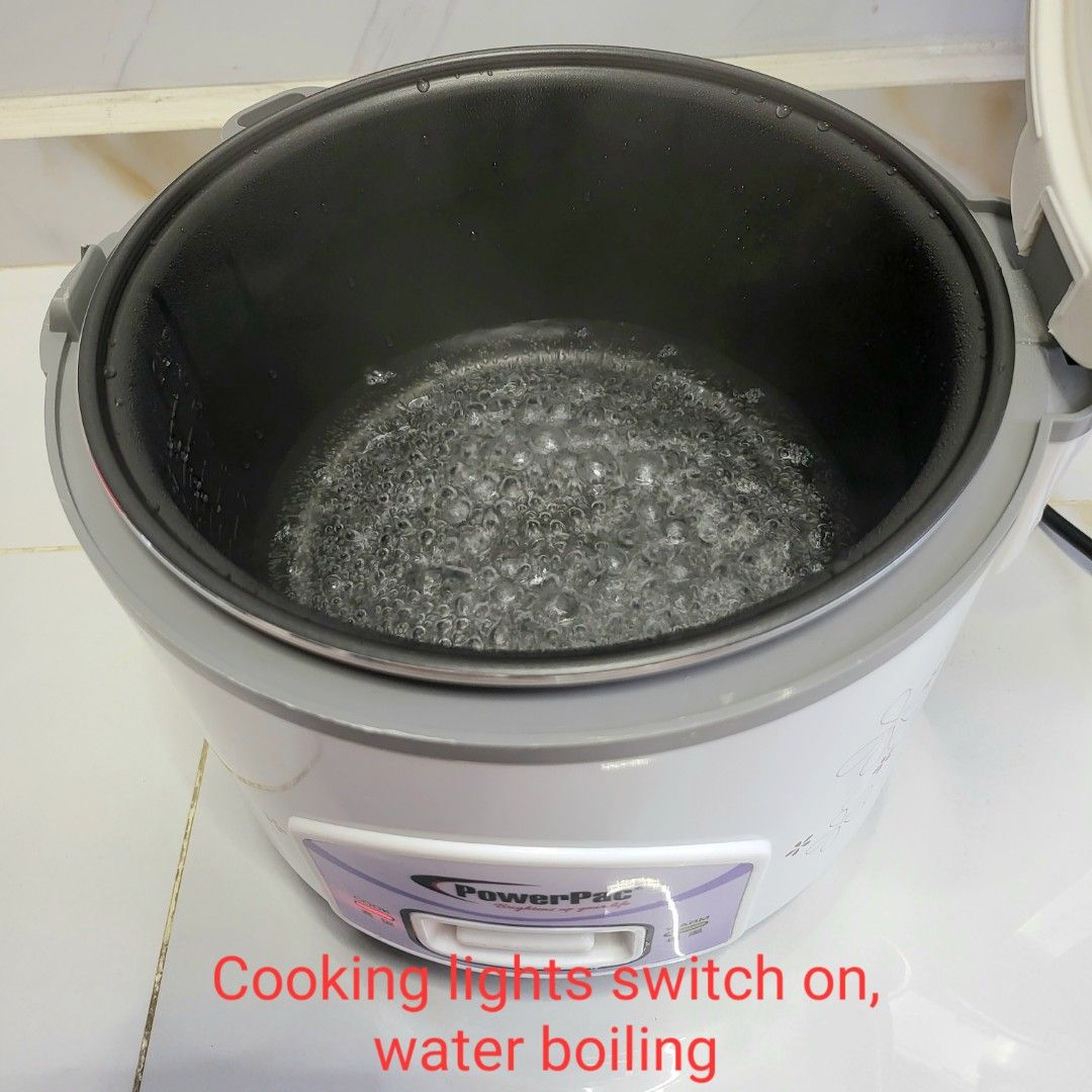 PowerPac rice cooker. Model PPRC12 500W 1.2L, TV & Home Appliances ...