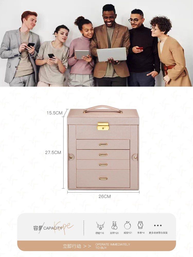 Premium Jewelry Box Organiser, Women's Fashion, Jewelry & Organisers ...