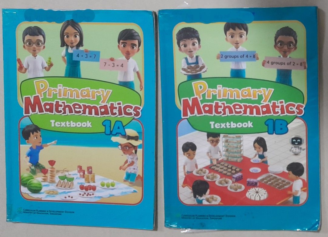 Primary 1 Maths Books P1 (1A & 1B), Hobbies & Toys, Books & Magazines ...