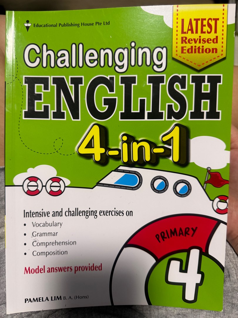 Primary 4 (P4) English assessment book Challenging 4-in-1 EPH, Hobbies ...