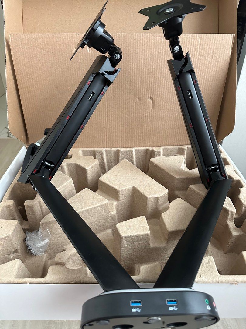Prism + Arc Neo Dual Monitor Arm (Used), Computers & Tech, Parts ...