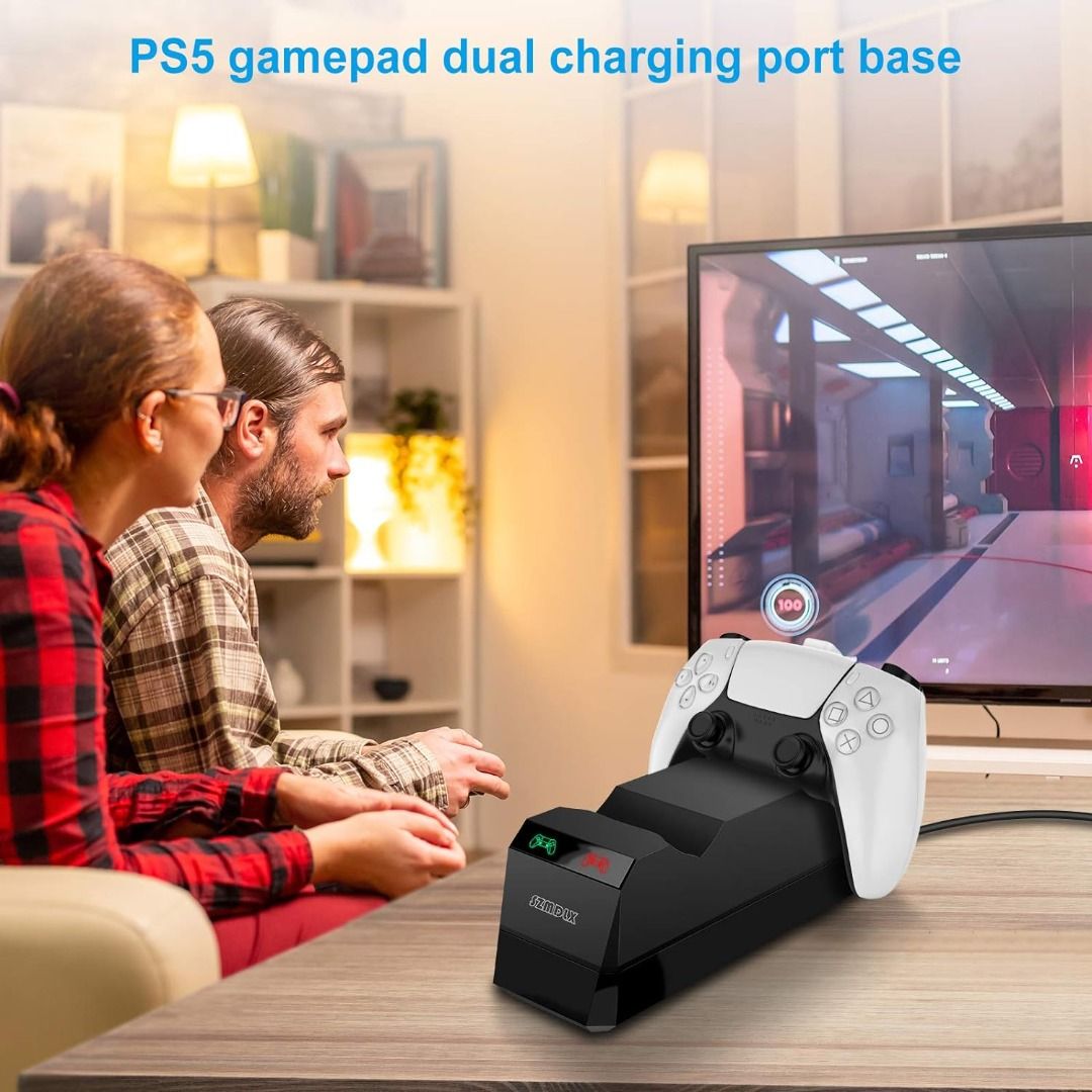 PS5 Controller Charger Docking Station made for PlayStation 5 Console ...