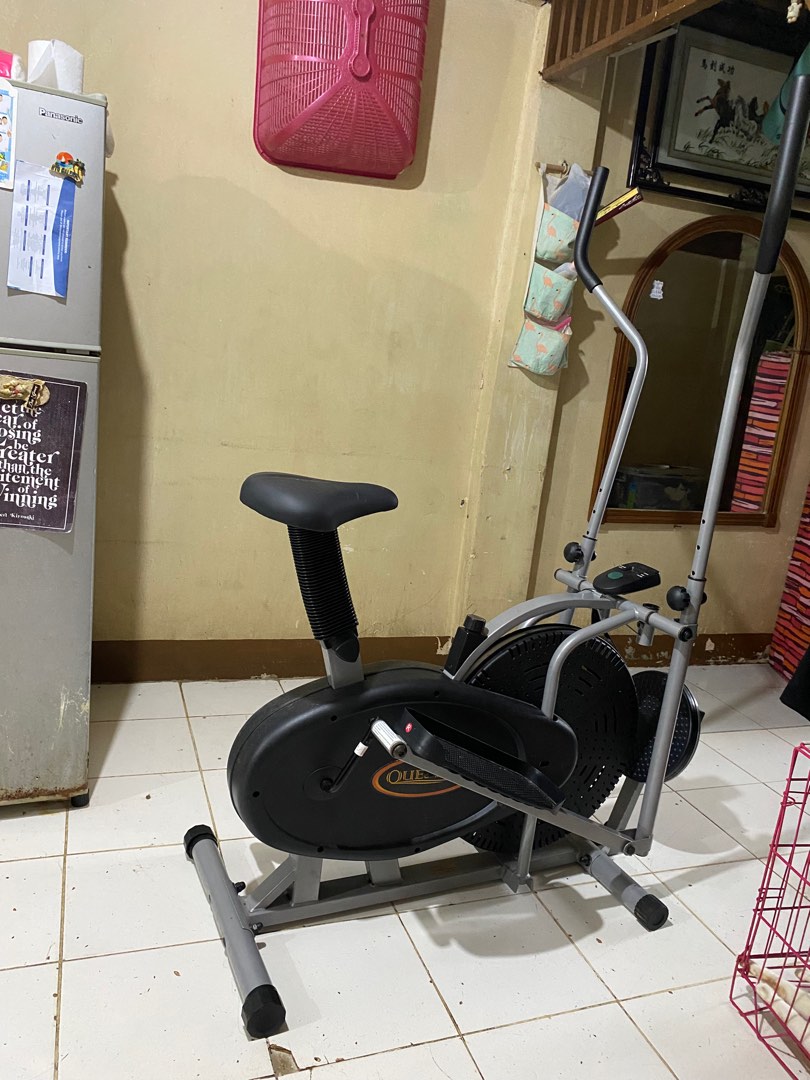 Questor Orbitrac Elliptical Trainer with Saddle, Sports Equipment ...
