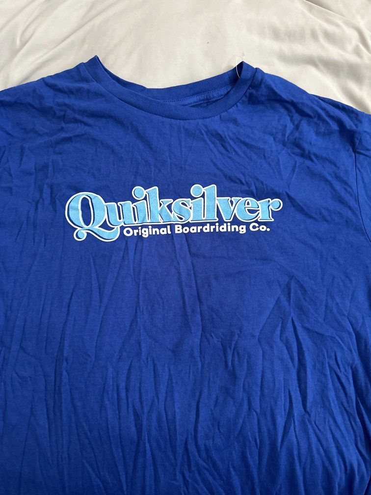Quicksilver shirt, Men's Fashion, Tops & Sets, Tshirts & Polo Shirts on ...