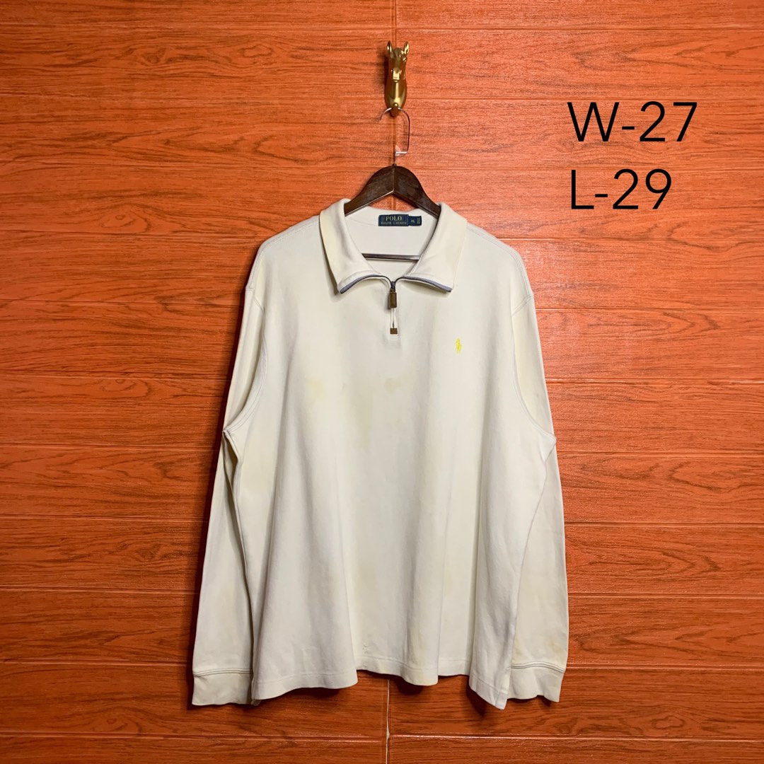 Ralph Lauren RL Quarter zip, Men's Fashion, Tops & Sets, Tshirts & Polo ...