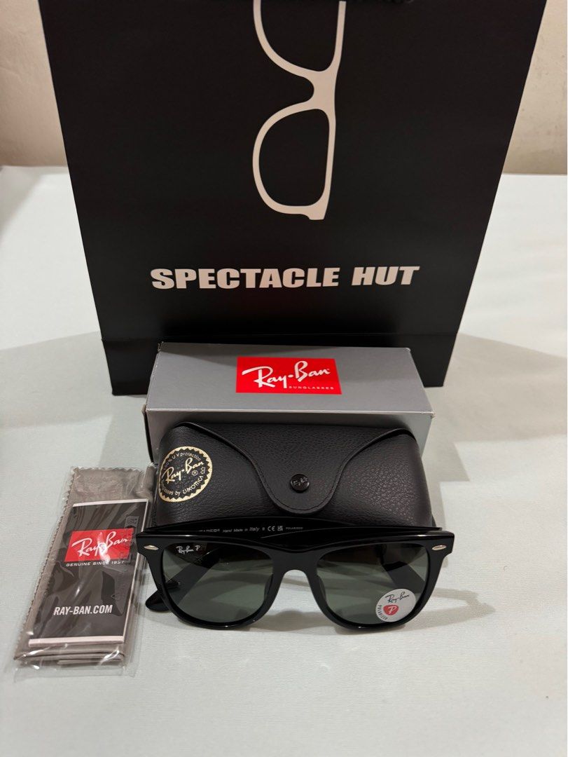 Ray-Ban ORIGINAL CLASSIC WAYFARER Polarized Brand New Complete, Men's ...