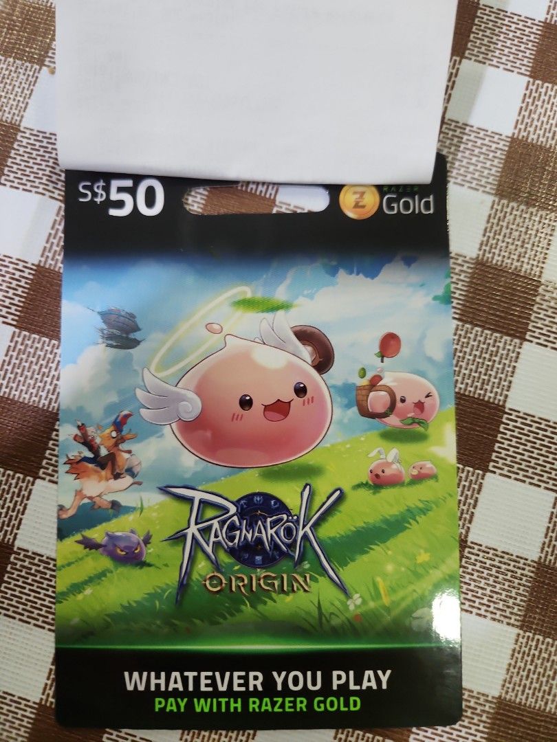RAZER GOLD RAGNAROK ORIGIN Gift Card, Video Gaming, Gaming Accessories ...