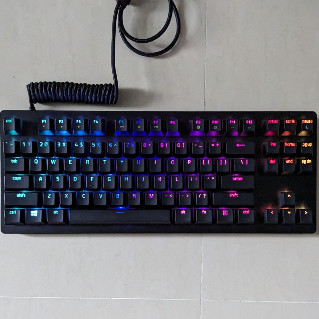 RAZER Huntsman TKL Linear Red Optical Switches Tournament Edition ...