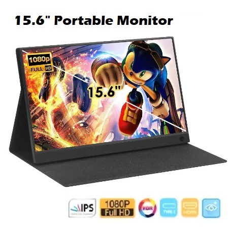 *Ready Stock* 15.6 inch HD Portable Monitor Screen Display For Gaming ...