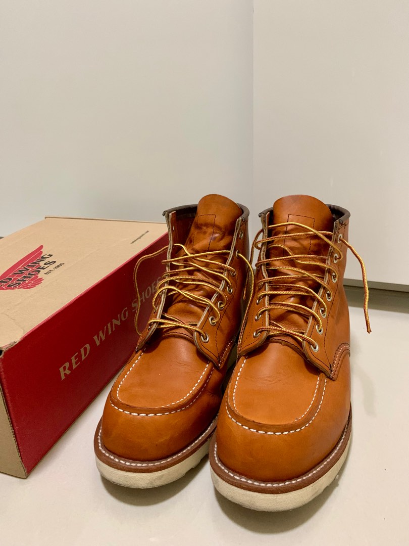 Red Wing Moc-Toe Classic 6", Men's Fashion, Footwear, Boots on Carousell