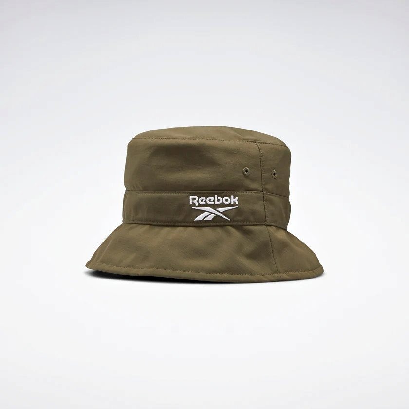 Reebok Army Green Bucket Hat (Unisex), Women's Fashion, Watches ...