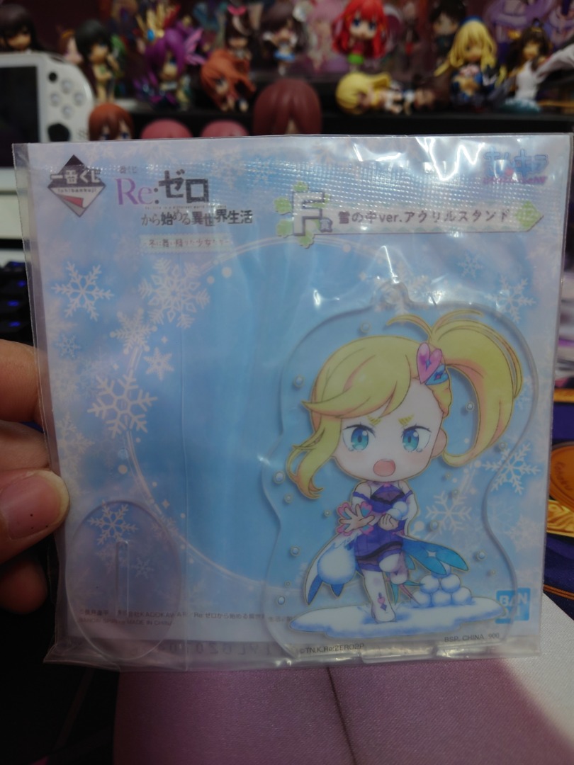 Re:Zero Acrylic Stand Minerva, Hobbies & Toys, Collectibles ...
