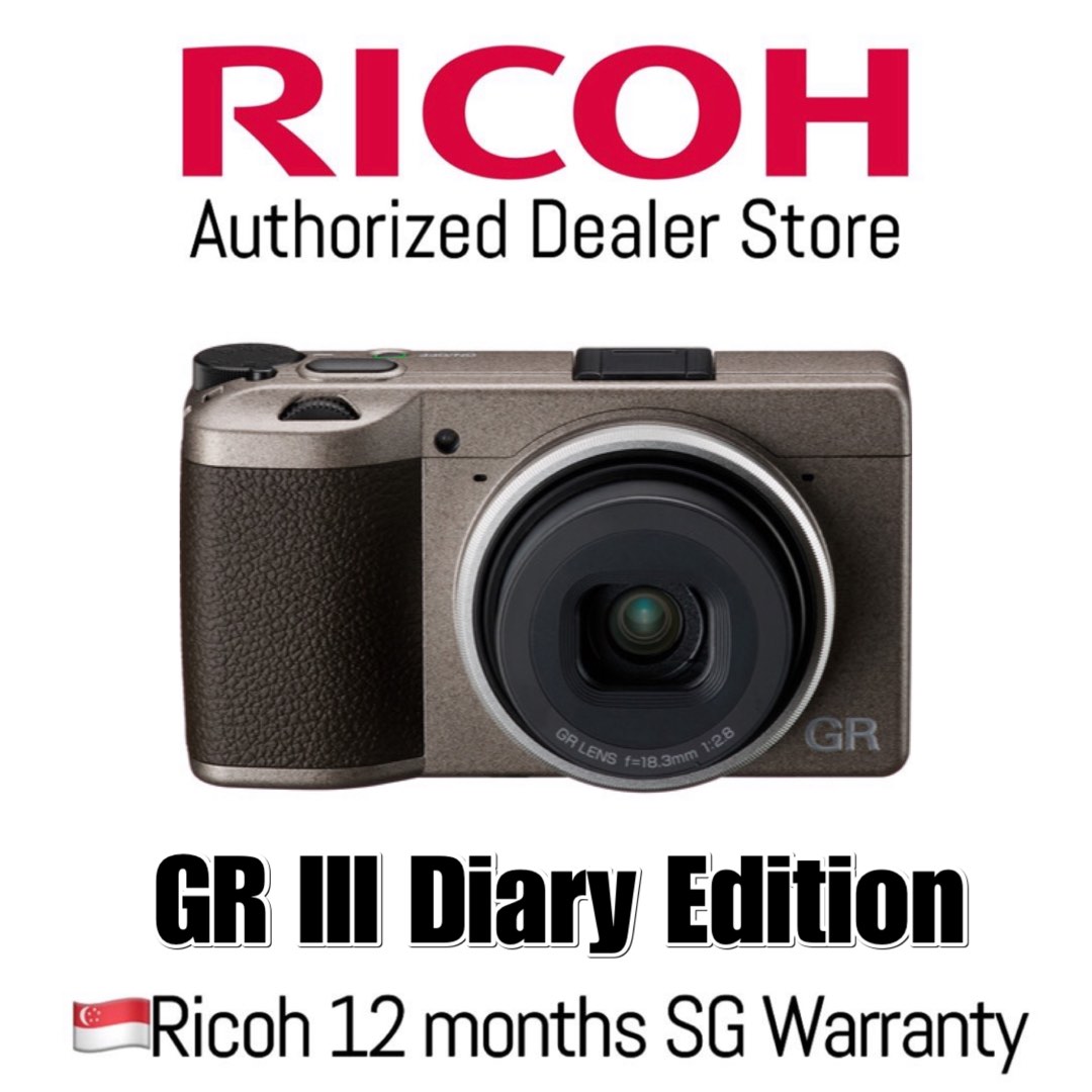 Ricoh GR III Diary Edition Digital Camera | GR3 GRIII, Photography ...