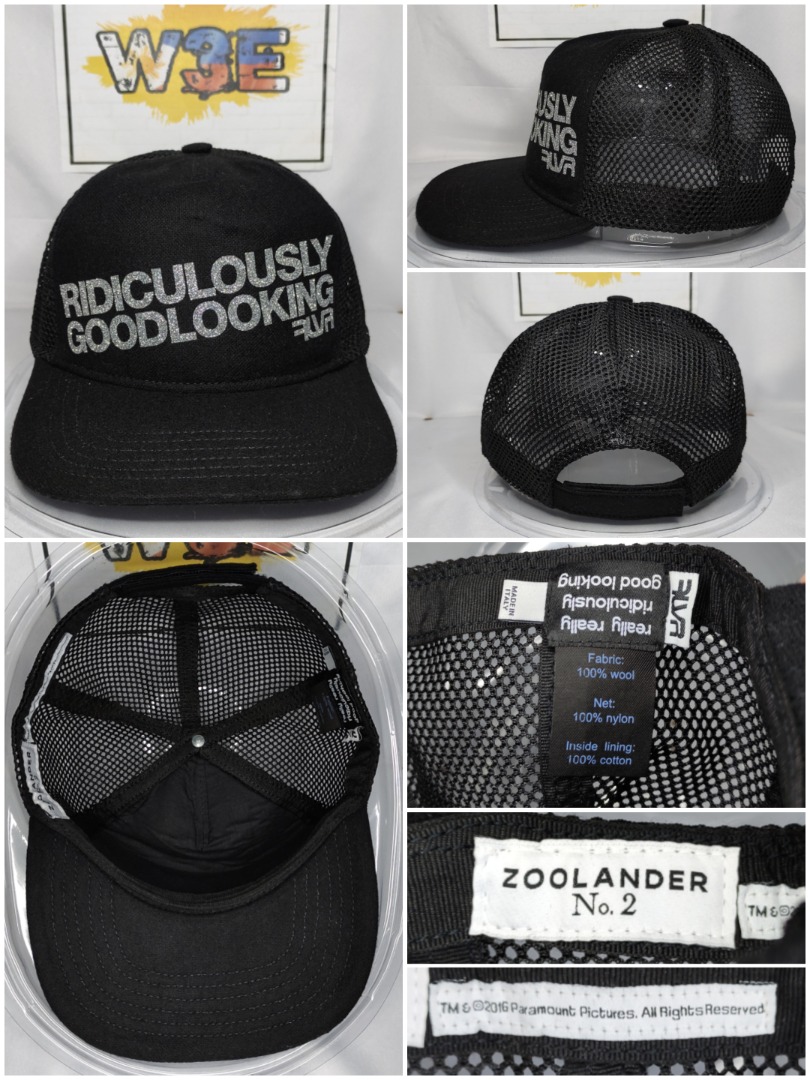 RIDICULOUSLY GOODLOOKING TRUCKER CAP - LEGIT ZOOLANDER MOVIE MERCH ...