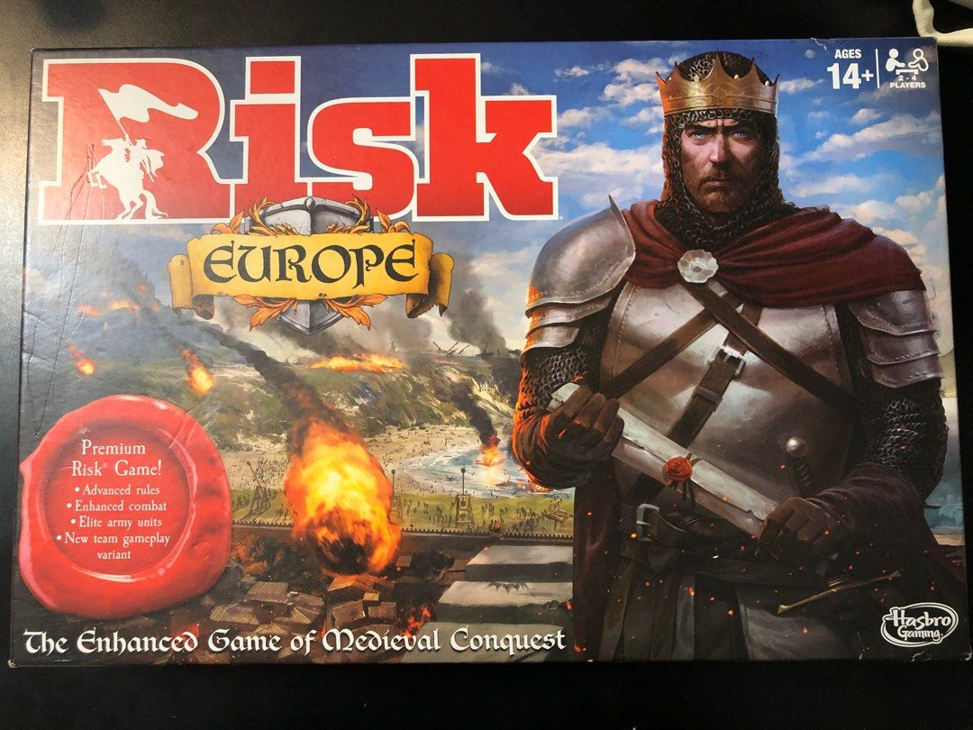 Risk Europe board game, Hobbies & Toys, Toys & Games on Carousell