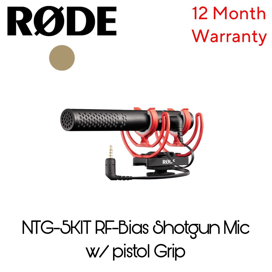 RODE NTG-5Kit RF-Bias Shotgun Mic W/ Pistol Grip, Audio, Microphones on ...