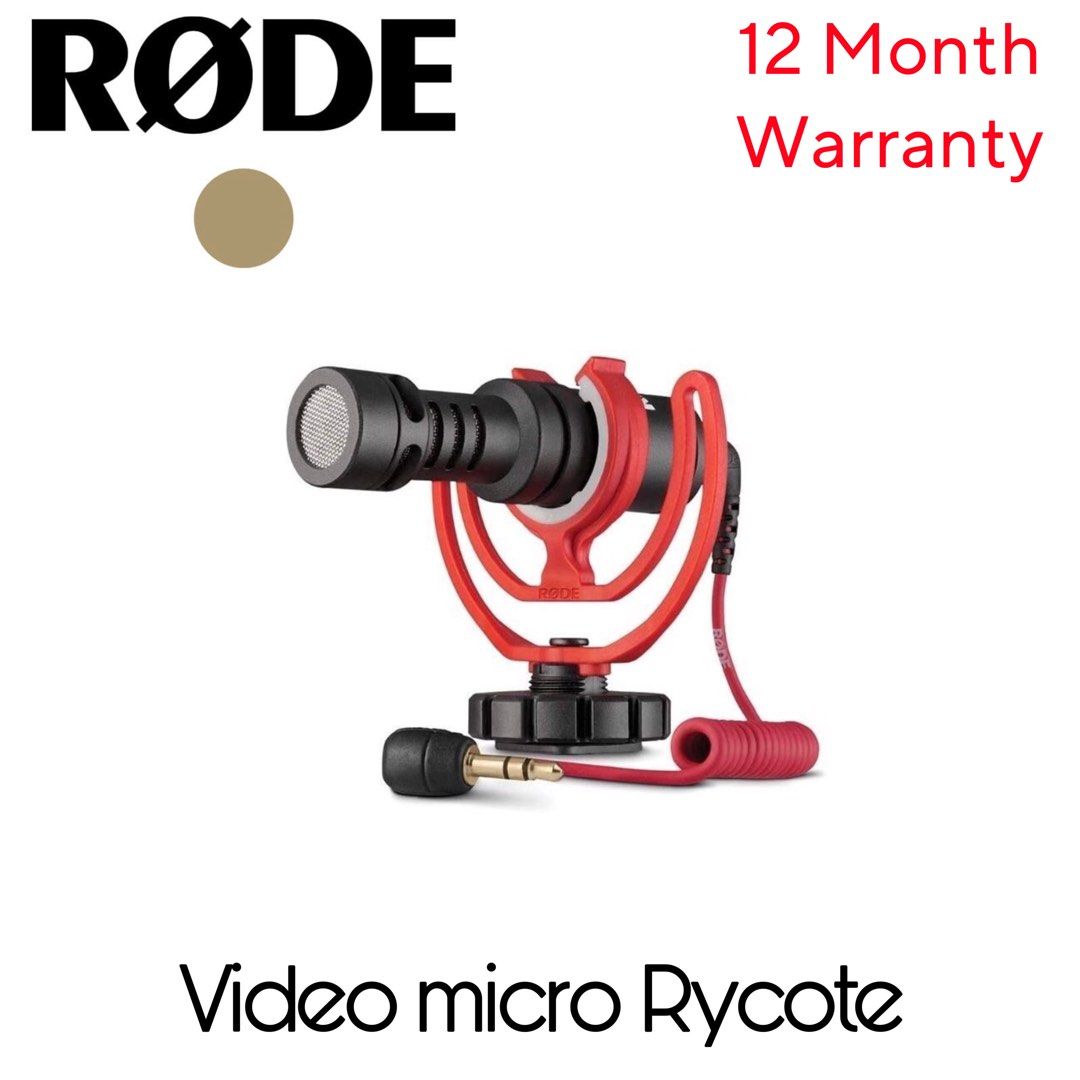 RODE Video Micro Rycote, Audio, Microphones on Carousell