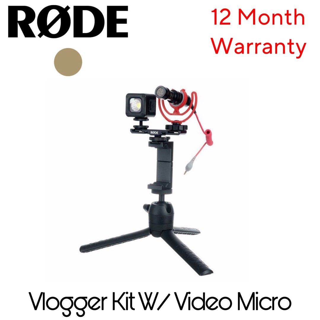 RODE Vlogger Kit w/ Video Micro, Audio, Microphones on Carousell