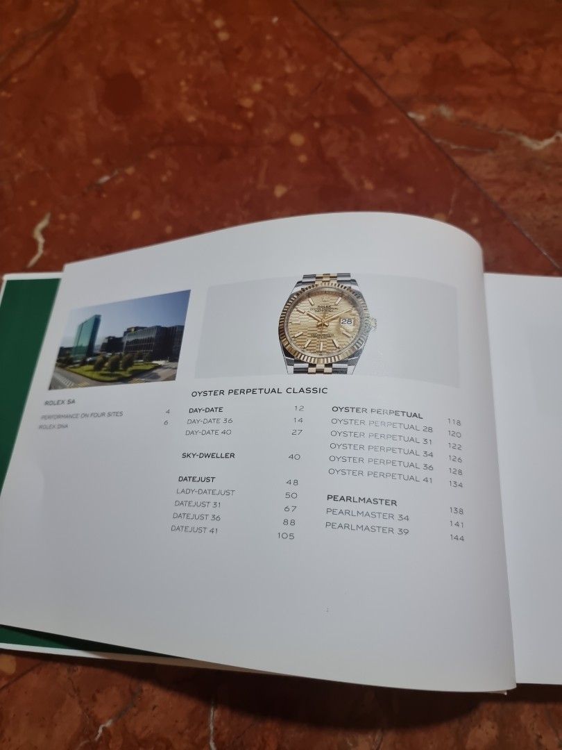 Rolex Watches Brochure, Men's Fashion, Watches & Accessories, Accessory ...
