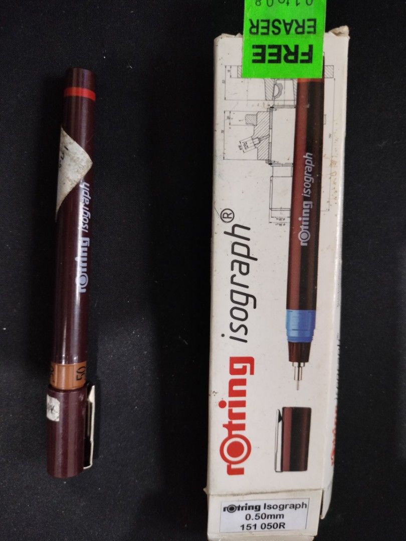 ROTRING 0.5MM TECHNICAL PEN, Hobbies & Toys, Stationary & Craft ...