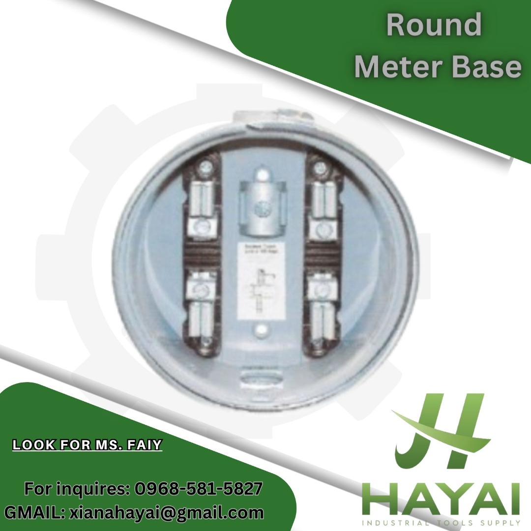 Round Meter Base, Commercial & Industrial, Construction Tools ...