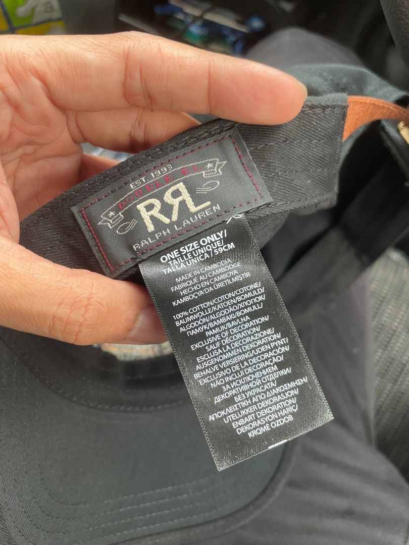 RRL Double RL Twill Cap, Men's Fashion, Watches & Accessories, Cap & Hats on Carousell